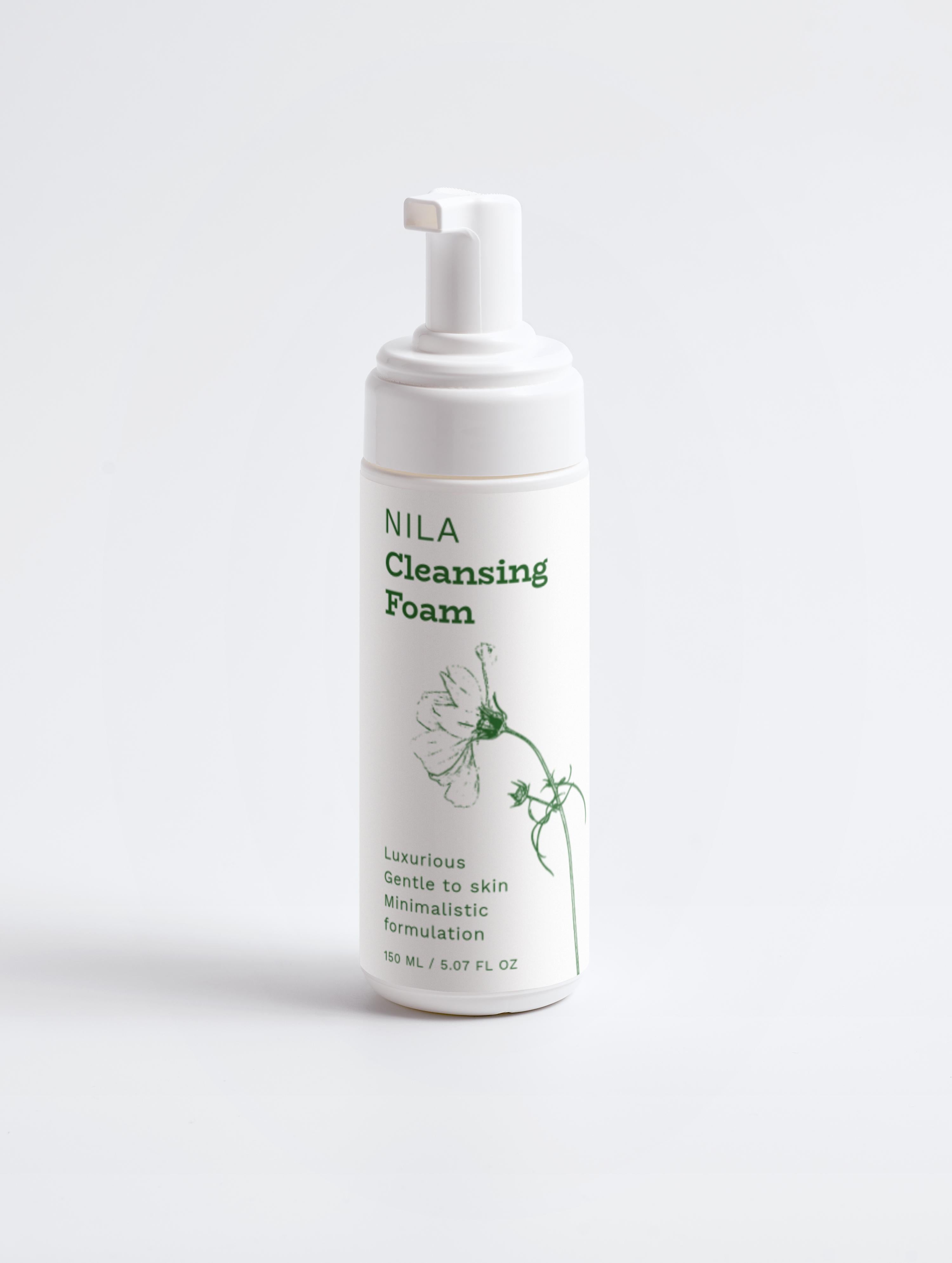 Nila Natural & Organic Cleansing Foam – NilaNaturalCosmetics